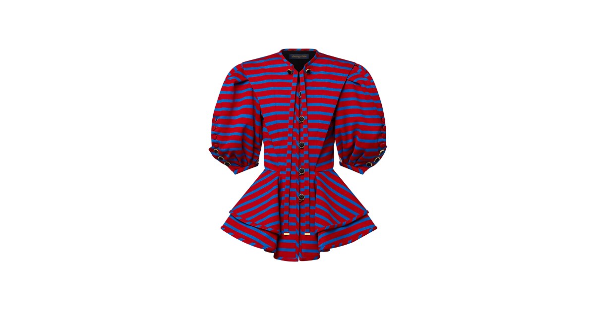 Crew Neck Dropped Yoke Jacket - Coats and Jackets - 1AHF85 | LOUIS VUITTON