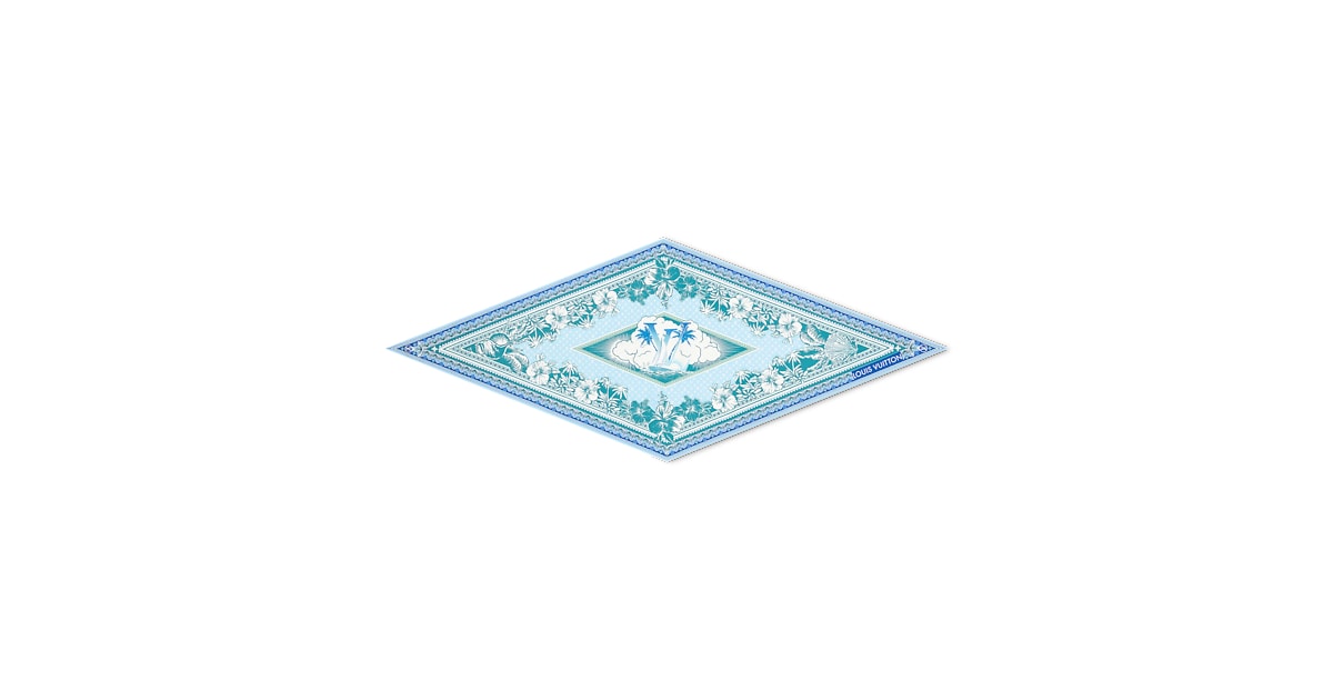 LV Ocean Silk Losange S00 - Silk Squares and Bandeaus - M90612 | LOUIS ...