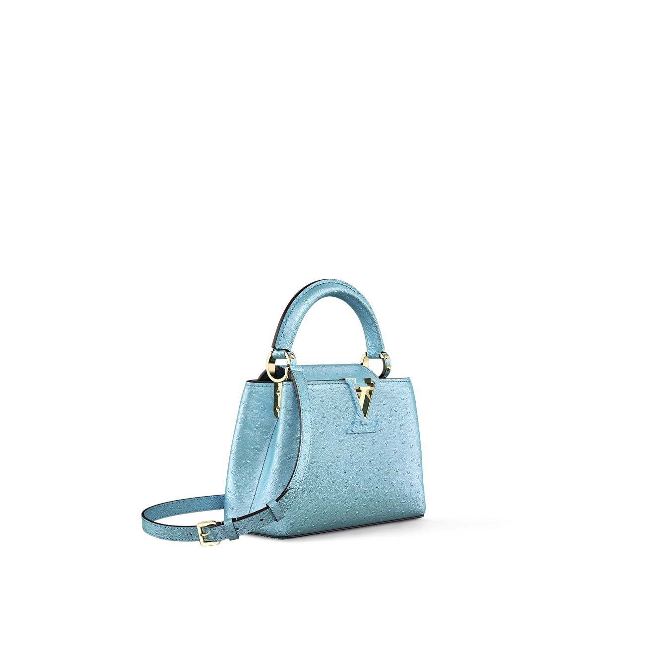Capucines Mini Autruche - Capucines - N86121 | LOUIS VUITTON