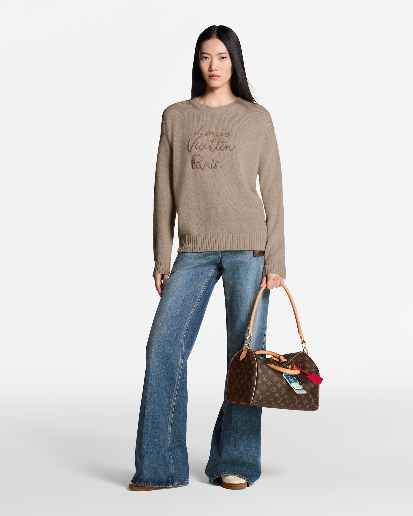 Cursive Signature Pullover - Ready-to-Wear | LOUIS VUITTON