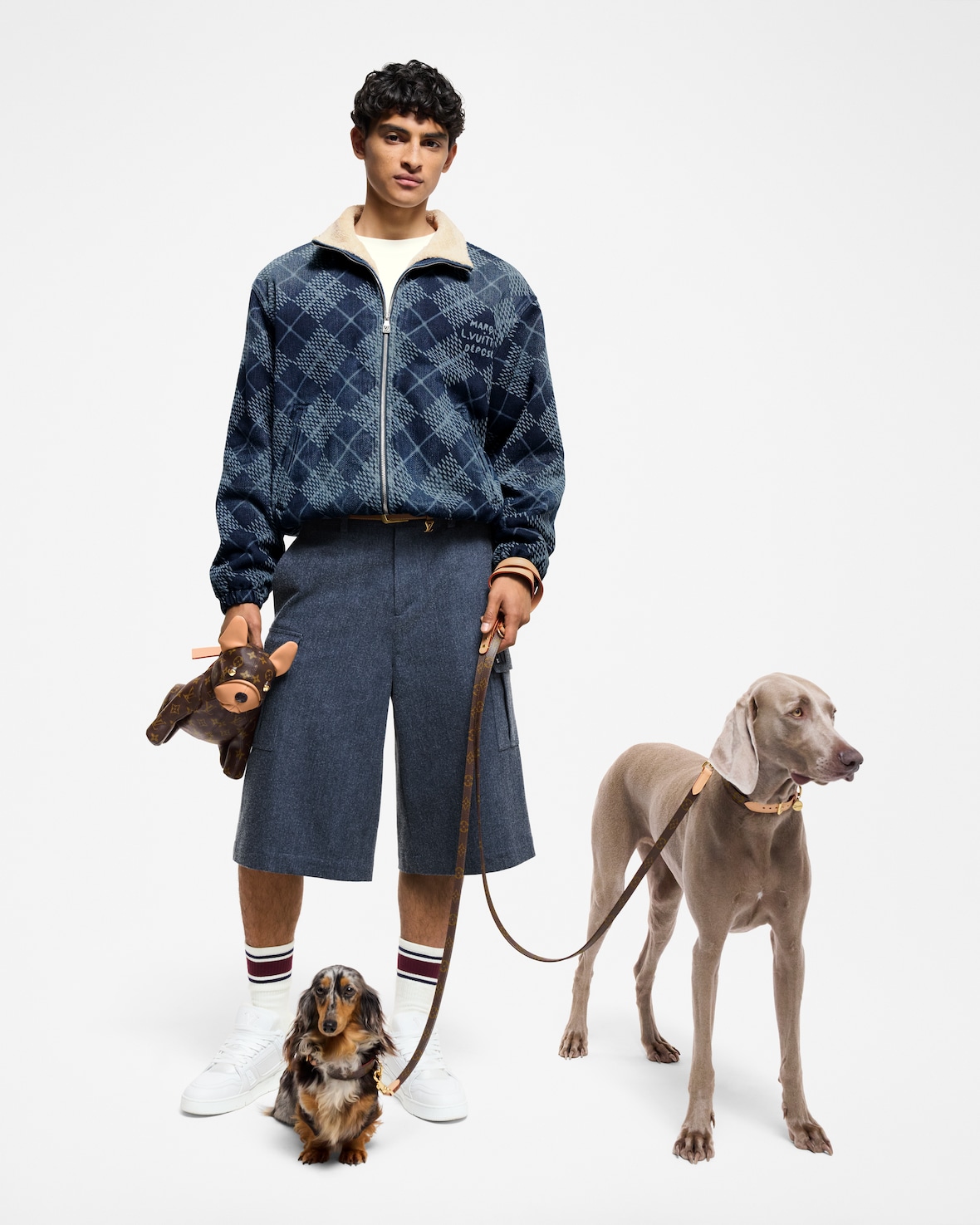 Denim Fleece Blouson - Ready-to-Wear | LOUIS VUITTON