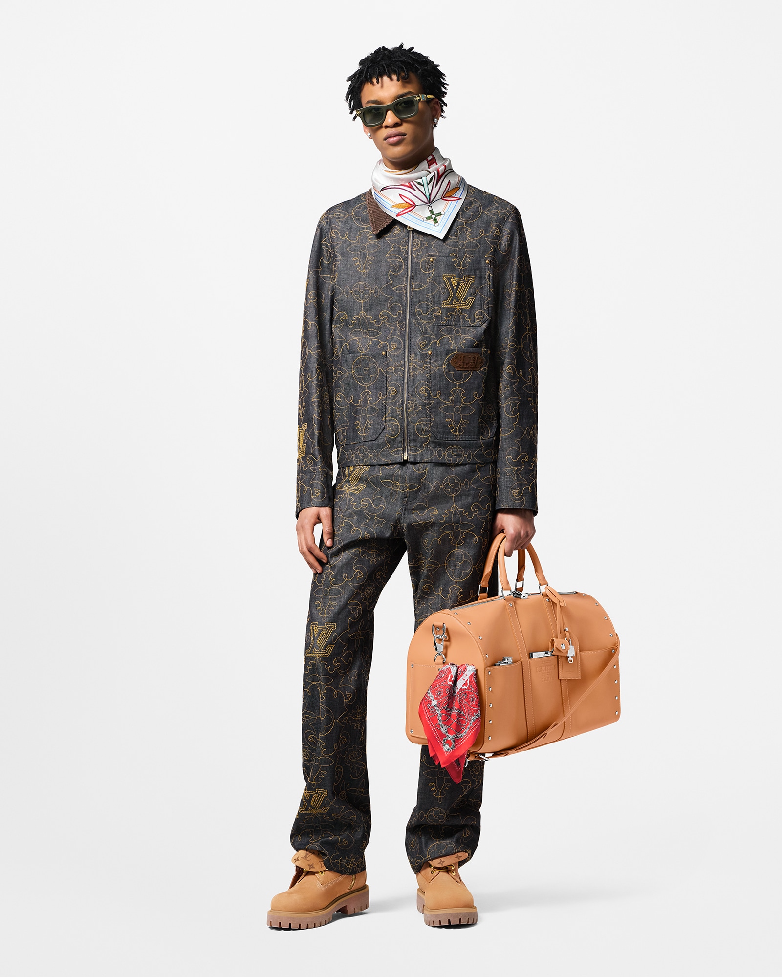 Embroidered Denim Pants - Ready-to-Wear | LOUIS VUITTON