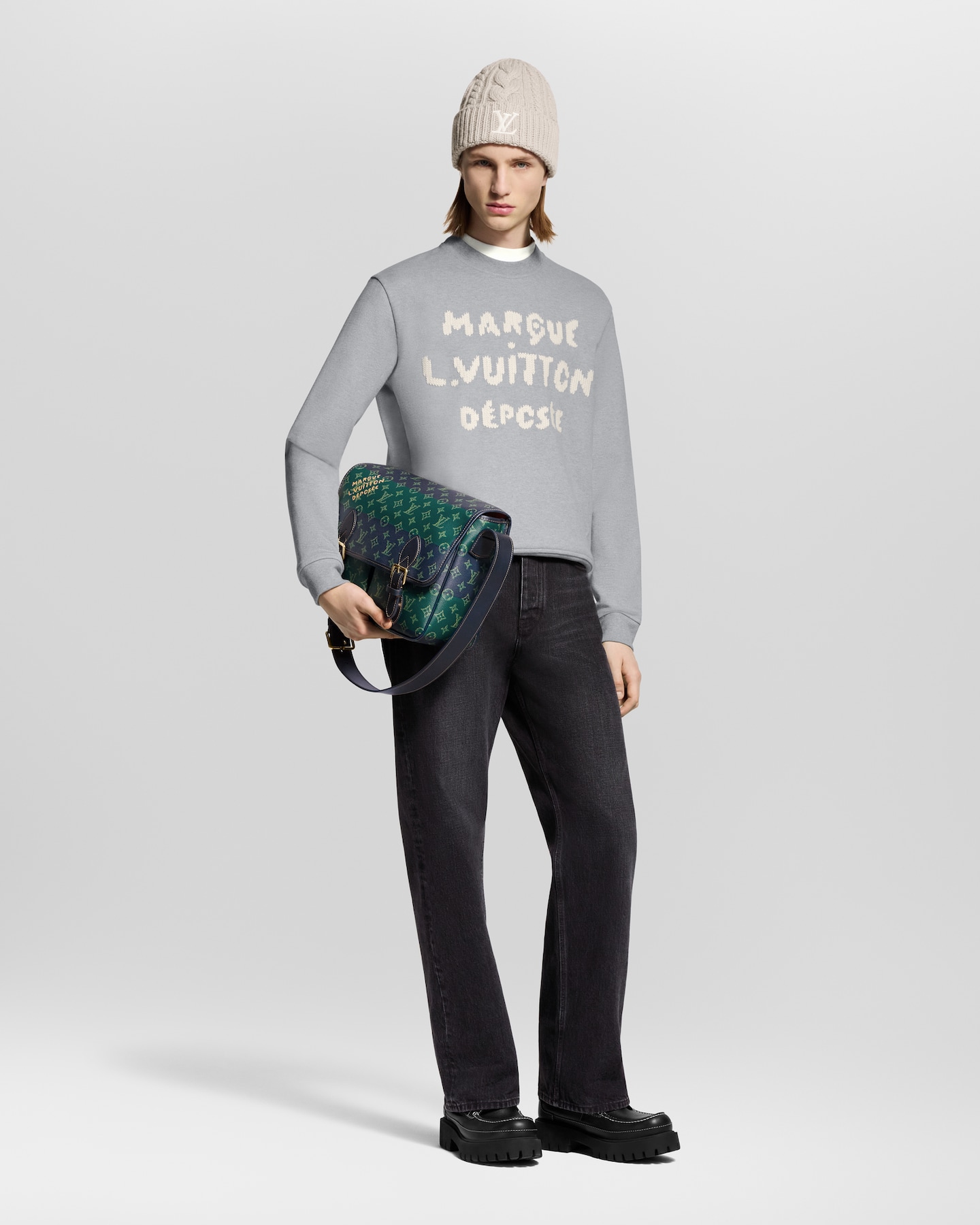 Embroidered Signature Sweatshirt - Ready-to-Wear | LOUIS VUITTON