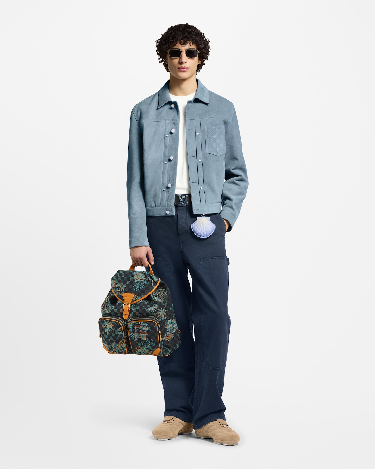 Garment-Dyed Denim Carpenter Pants - Luxury Ready to Wear - 1AHVCS Blue ...