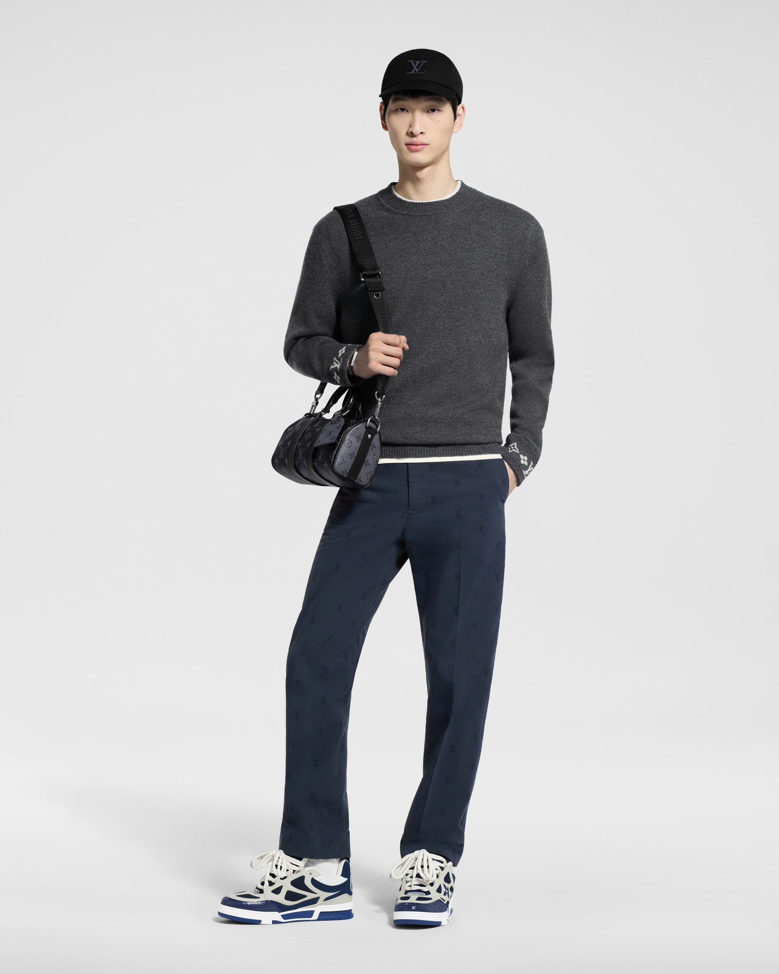 LV Blason Cotton Chino Pants - Ready-to-Wear | LOUIS VUITTON