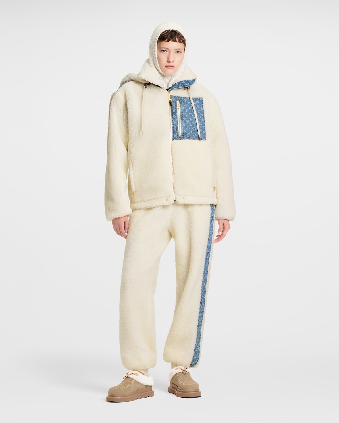 Monogram Accent Fleece Jacket - Ready-to-Wear | LOUIS VUITTON