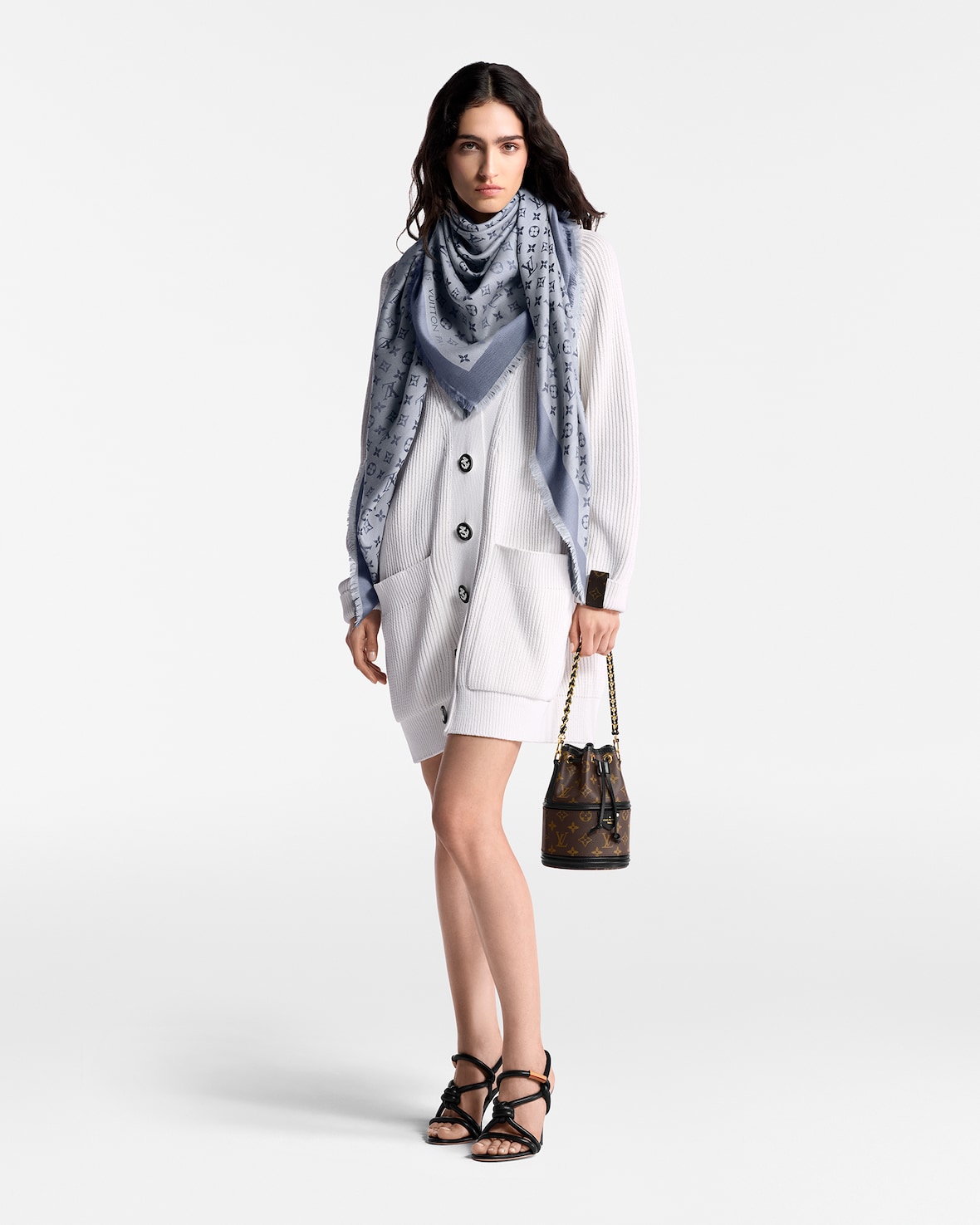 Monogram Denim Shawl . - Accessories | LOUIS VUITTON