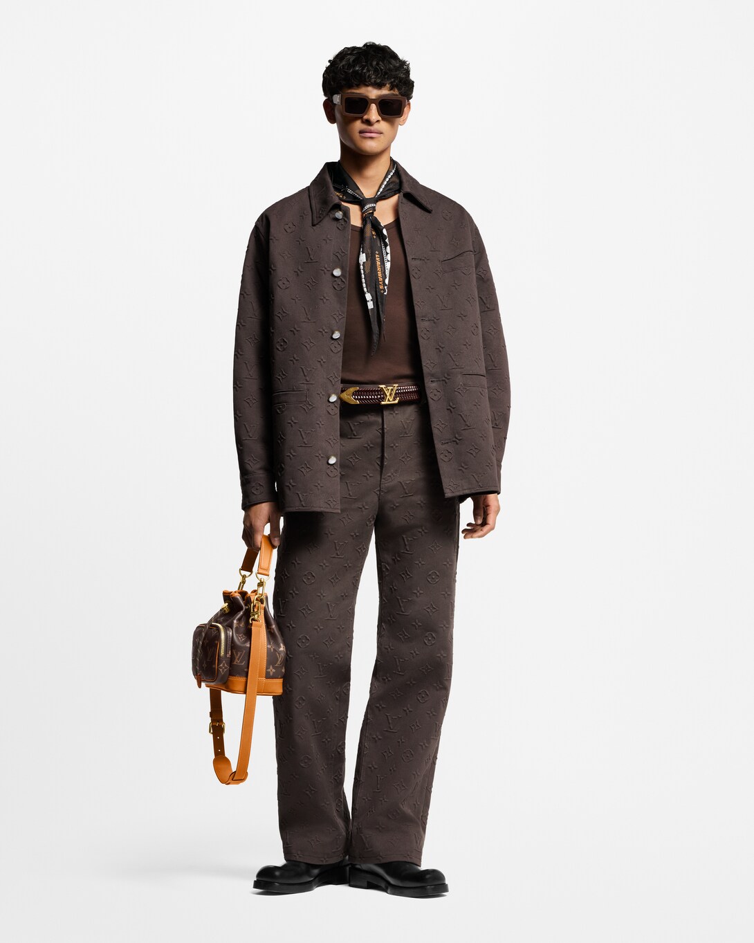 Monogram Embossed Overshirt - Ready-to-Wear | LOUIS VUITTON