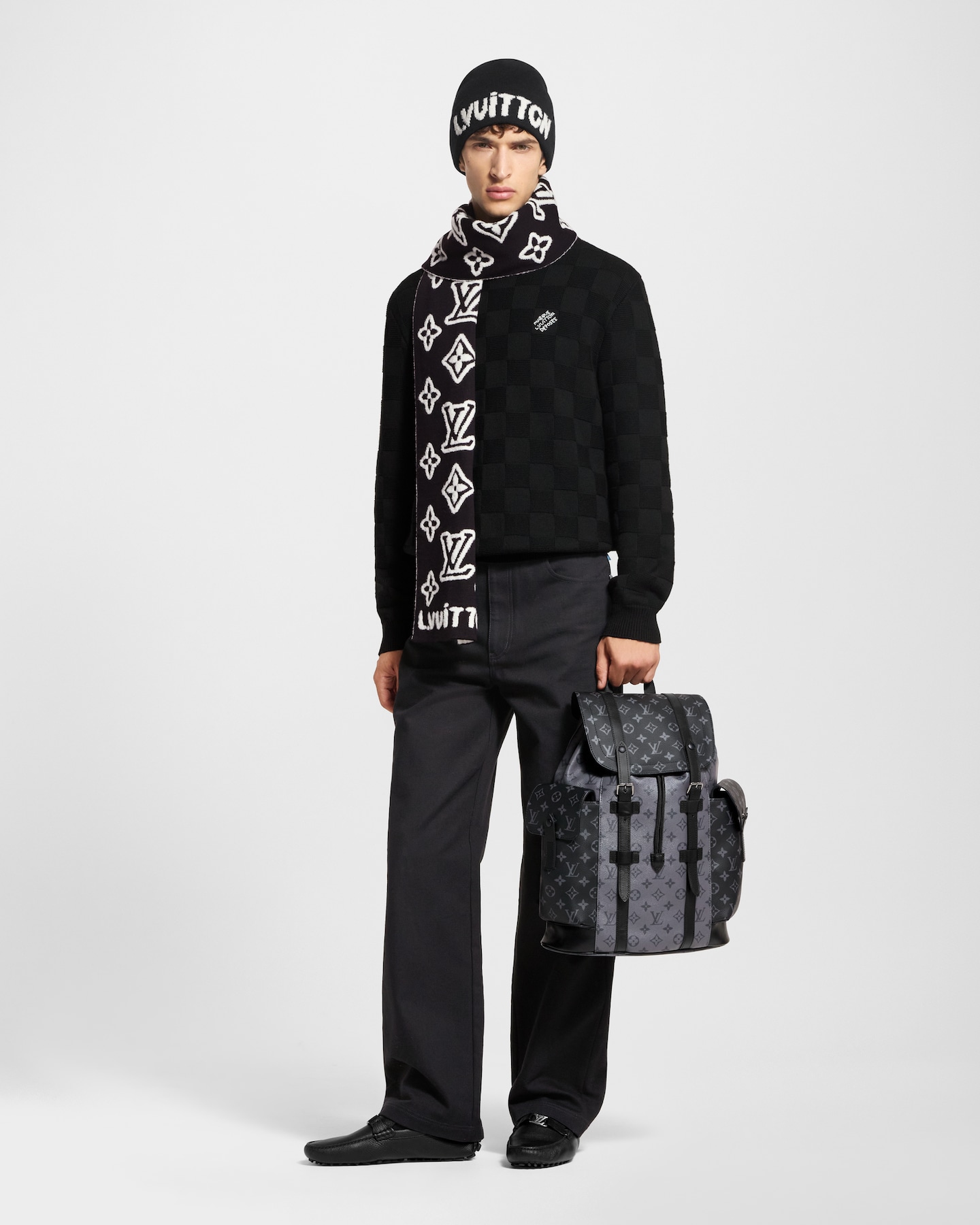 Monogram Hip Knitted Scarf . - Accessories | LOUIS VUITTON