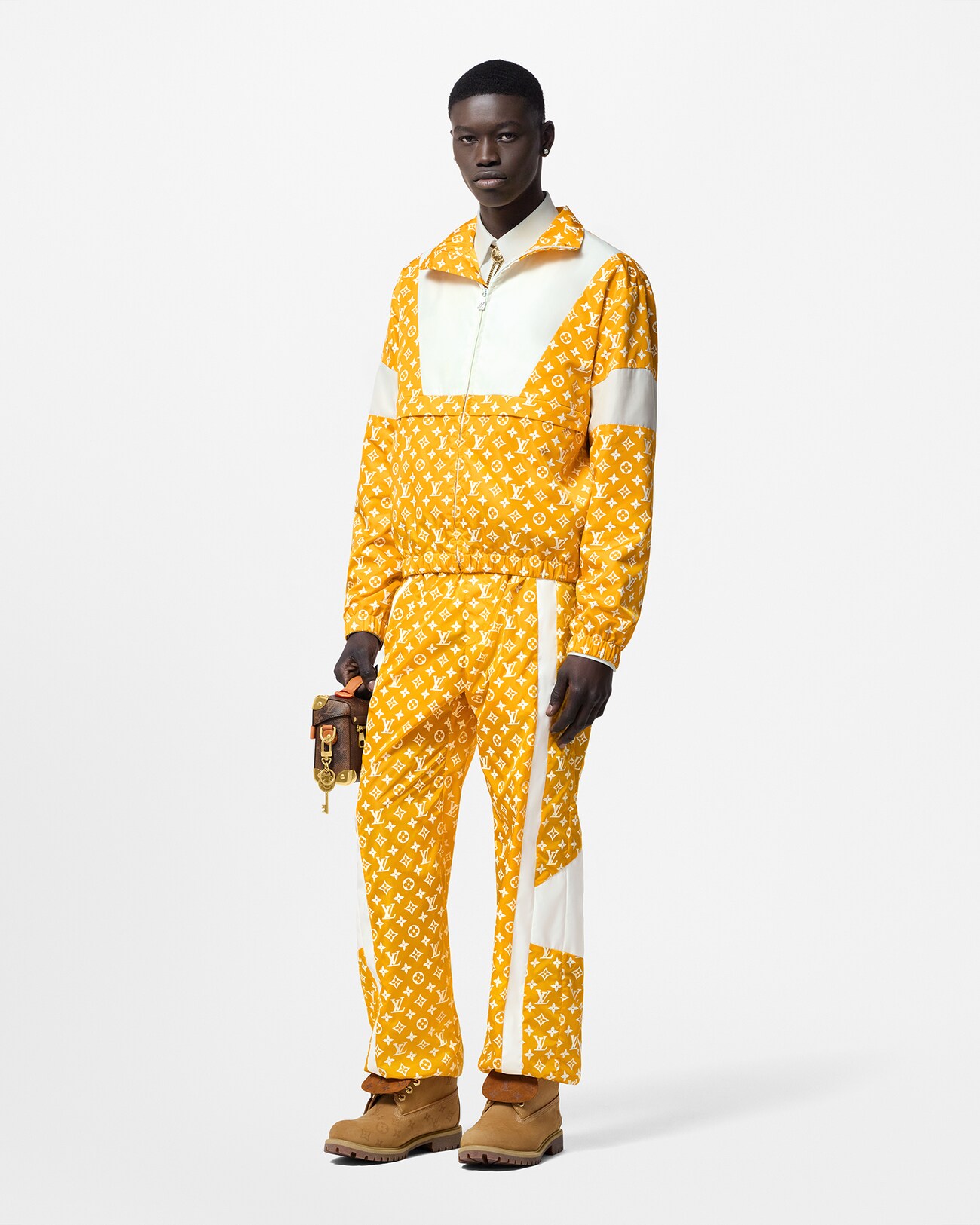 Monogram Printed Technical Track Top - Ready-to-Wear | LOUIS VUITTON